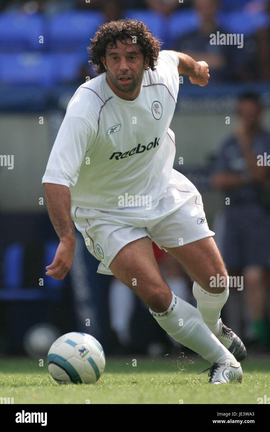 IVAN CAMPO BOLTON WANDERERS FC REEBOK STADIUM BOLTON ENGLAND 01 August ...