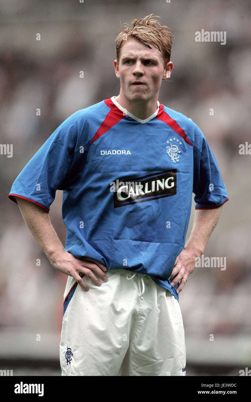 CHRIS BURKE GLASGOW RANGERS ST JAMES PARK NEWCASTLE ENGLAND 31 July ...