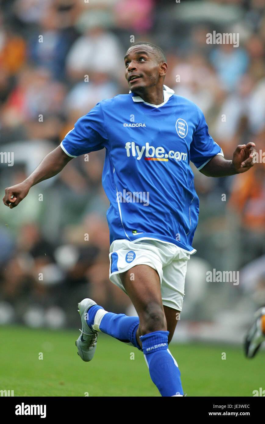 CLINTON MORRISON BIRMINGHAM CITY FC KC STADIUM HULL ENGLAND 31 July ...