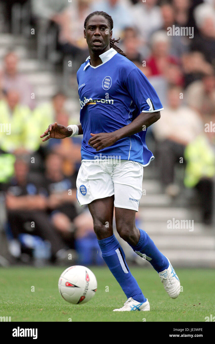 MARIO MELCHIOT BIRMINGHAM CITY FC KC STADIUM HULL ENGLAND 31 July 2004 ...