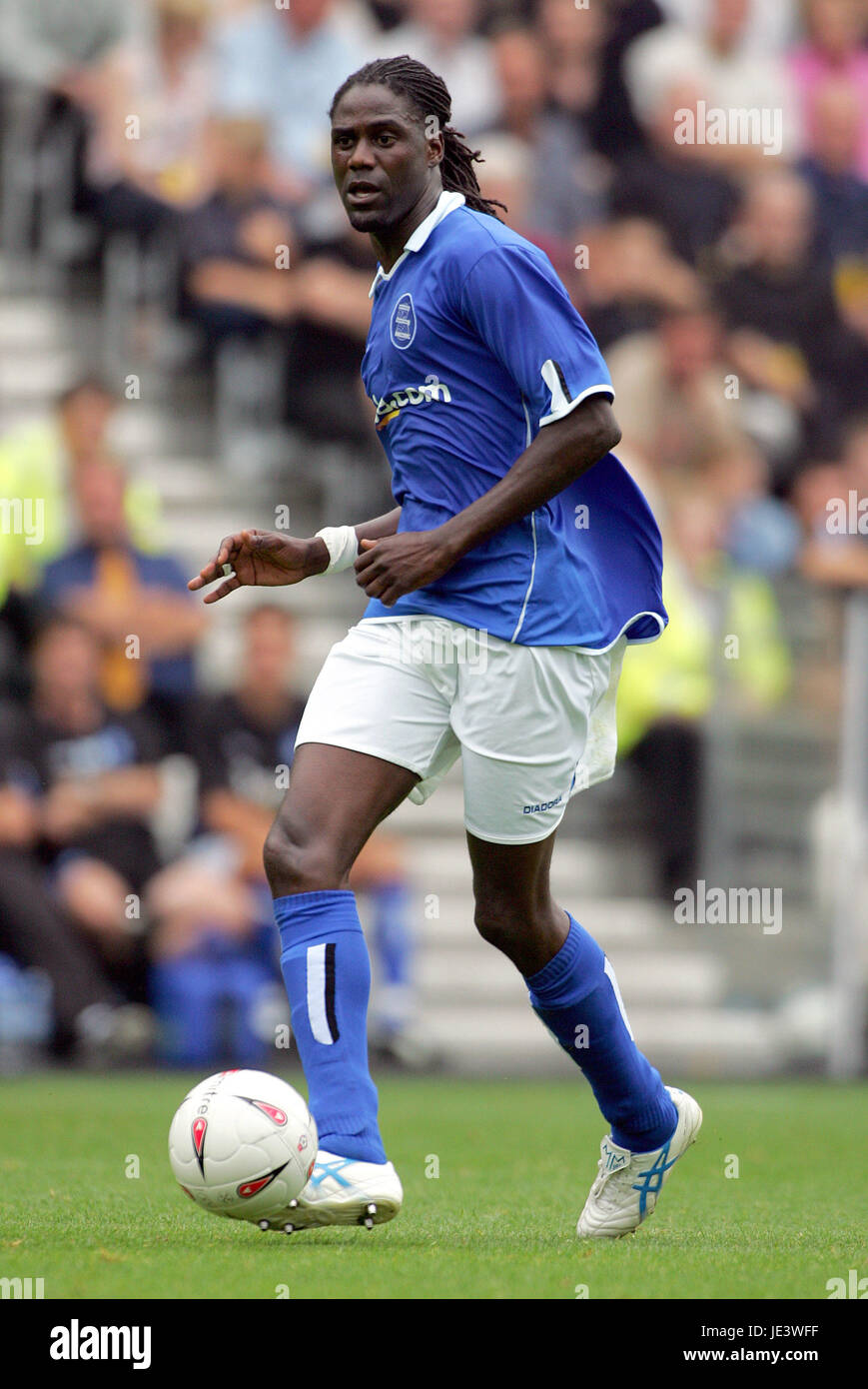 MARIO MELCHIOT BIRMINGHAM CITY FC KC STADIUM HULL ENGLAND 31 July 2004 ...
