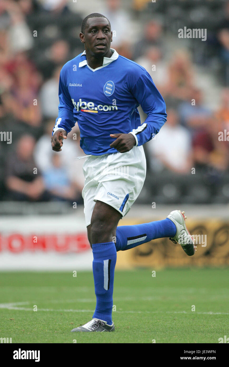 EMILE HESKEY BIRMINGHAM CITY FC KC STADIUM HULL ENGLAND 31 July 2004 ...