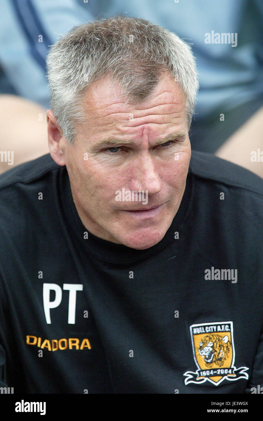 PETER TAYLOR HULL CITY FC MANAGER KC STADIUM HULL ENGLAND 31 July 2004 ...