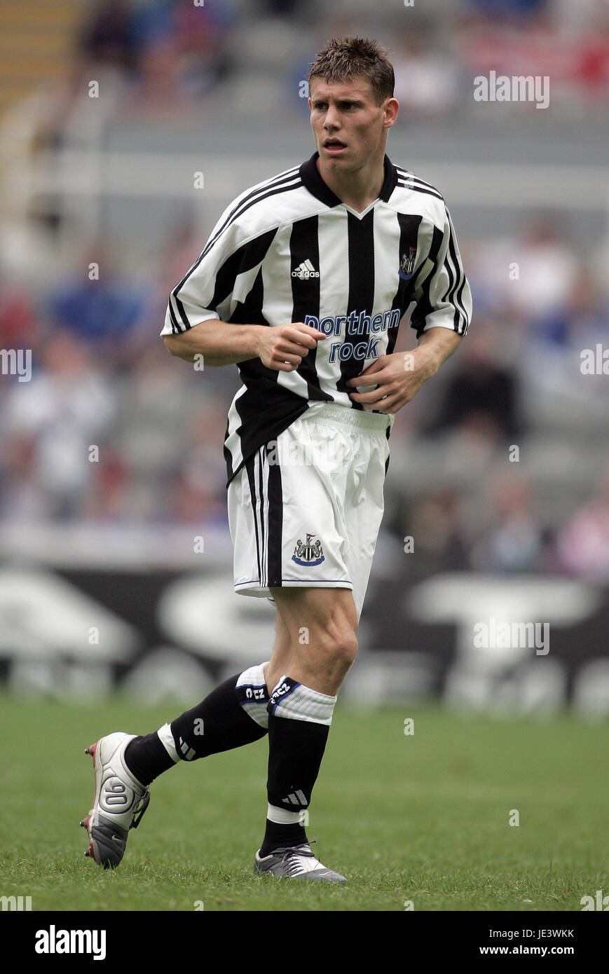 JAMES MILNER NEWCASTLE UNITED FC ST JAMES PARK NEWCASTLE ENGLAND 01 ...