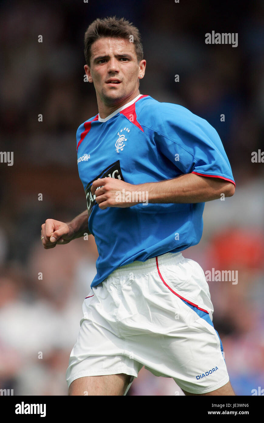 NACHO NOVO GLASGOW RANGERS FC CRAVEN COTTAGE FULHAM ENGLAND 24 July ...