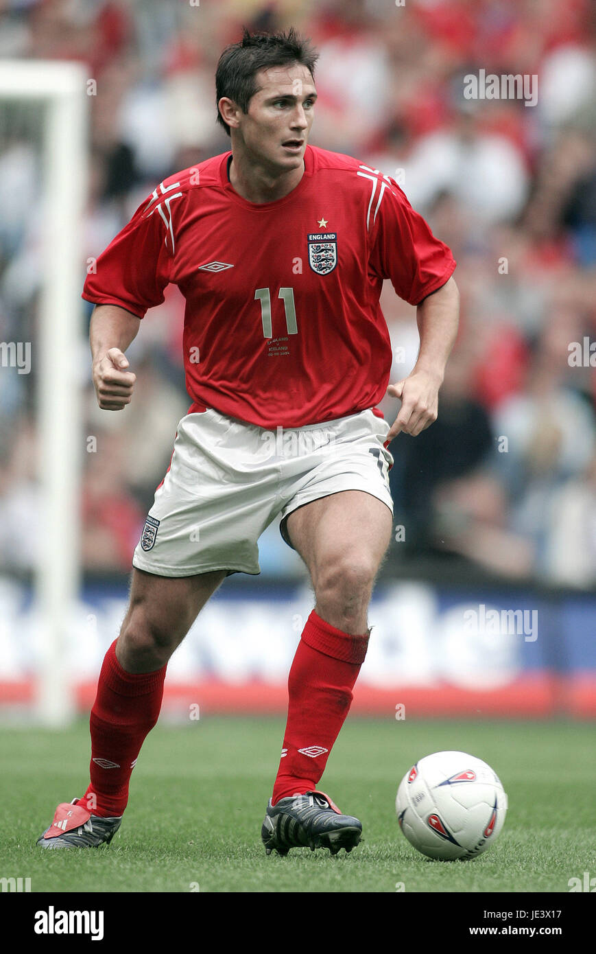 FRANK LAMPARD ENGLAND & CHELSEA FC CITY OF MANCHESTER STADIUM ...