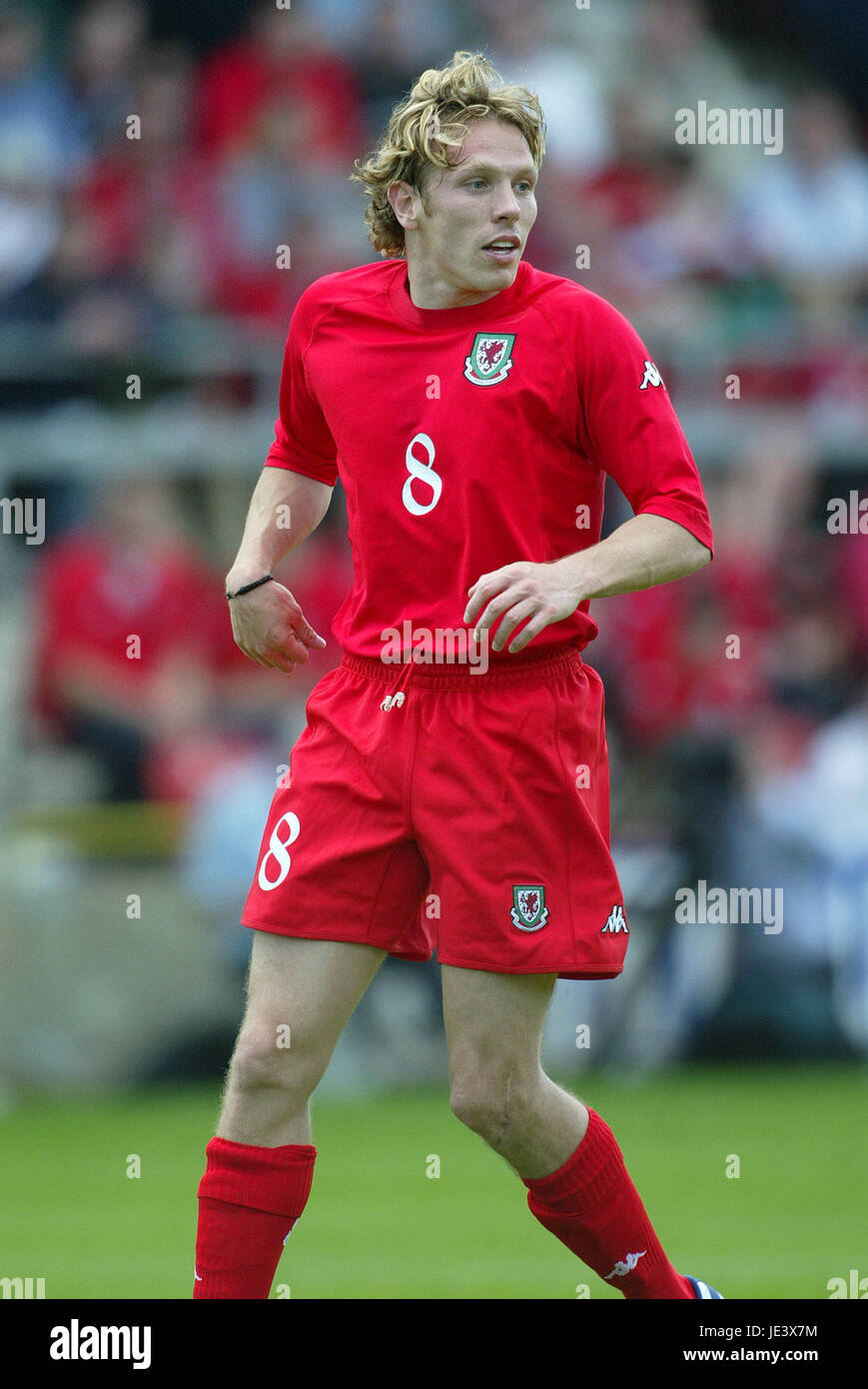 CRAIG BELLAMY WALES & NEWCASTLE UNITED FC RACECOURSE FROUND WREXHAM ...