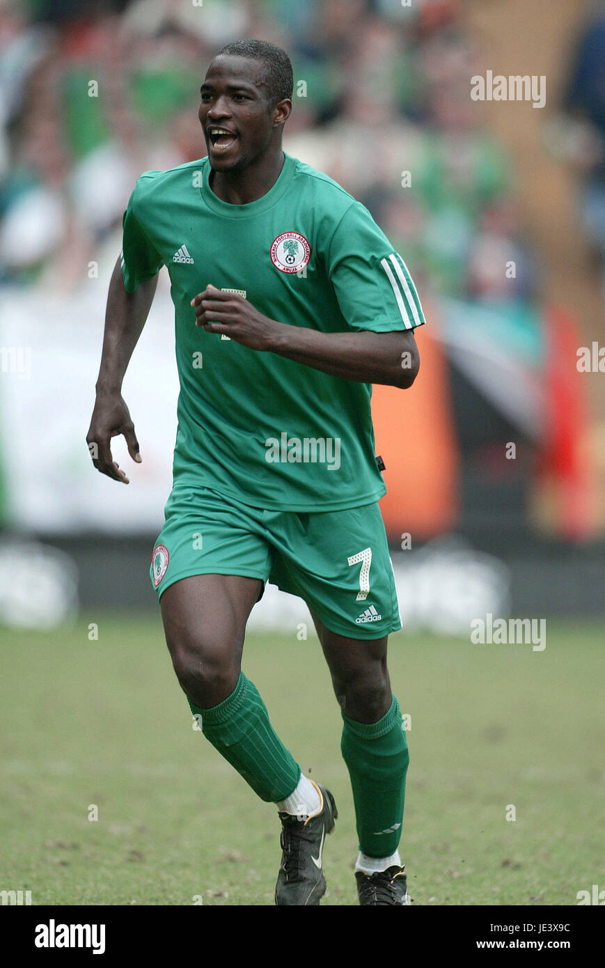 JOHN UTAKA NIGERIA THE VALLEY CHARLTON ENGLAND 29 May 2004 Stock Photo ...