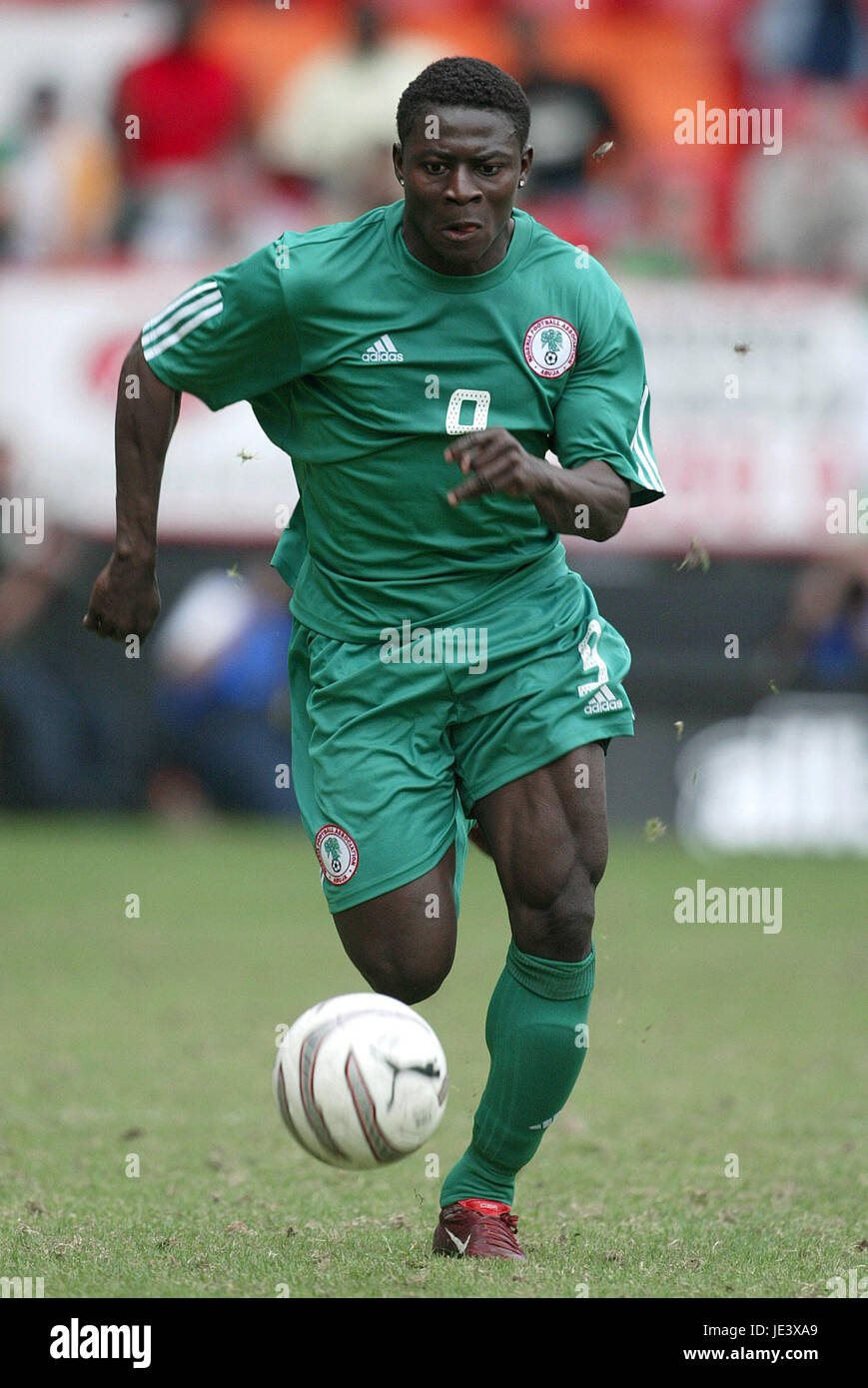 OBAFEMI MARTINS NIGERIA THE VALLEY CHARLTON ENGLAND 29 May 2004 Stock ...