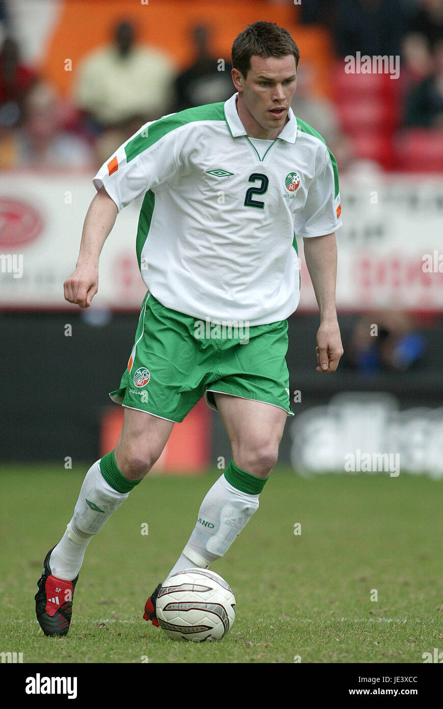 STEVE FINNAN REP OF IRELAND & LIVERPOOL THE VALLEY CHARLTON ENGLAND 29 ...