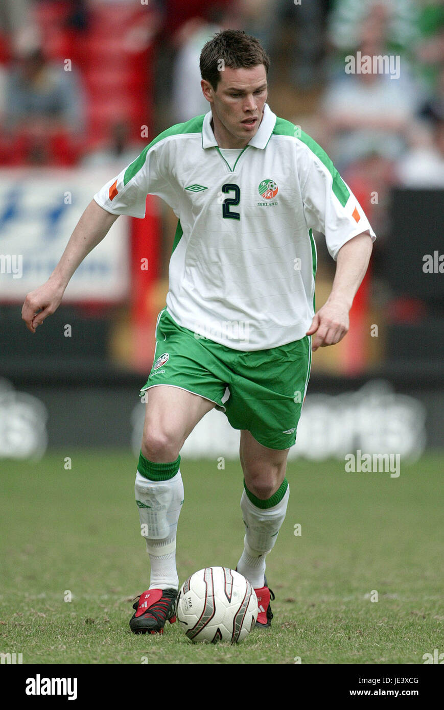 STEVE FINNAN REP OF IRELAND & LIVERPOOL THE VALLEY CHARLTON ENGLAND 29 ...