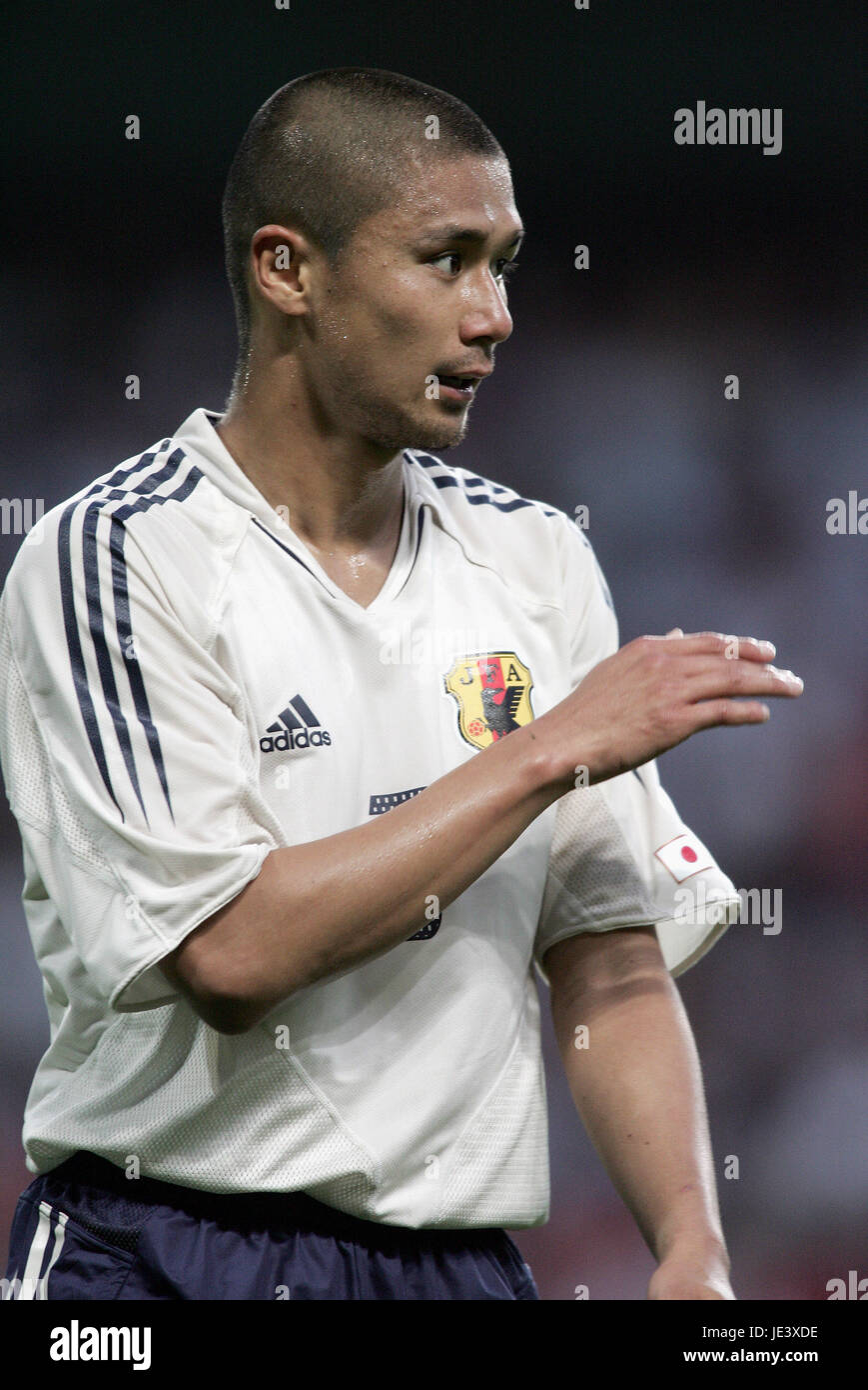 KEISUKE TSUBOI JAPAN THE CITY OF MANCHESTER STADIUM MANCHESTER ENGLAND ...