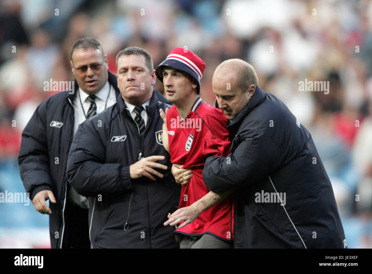 Pitch invasion hi-res stock photography and images - Alamy