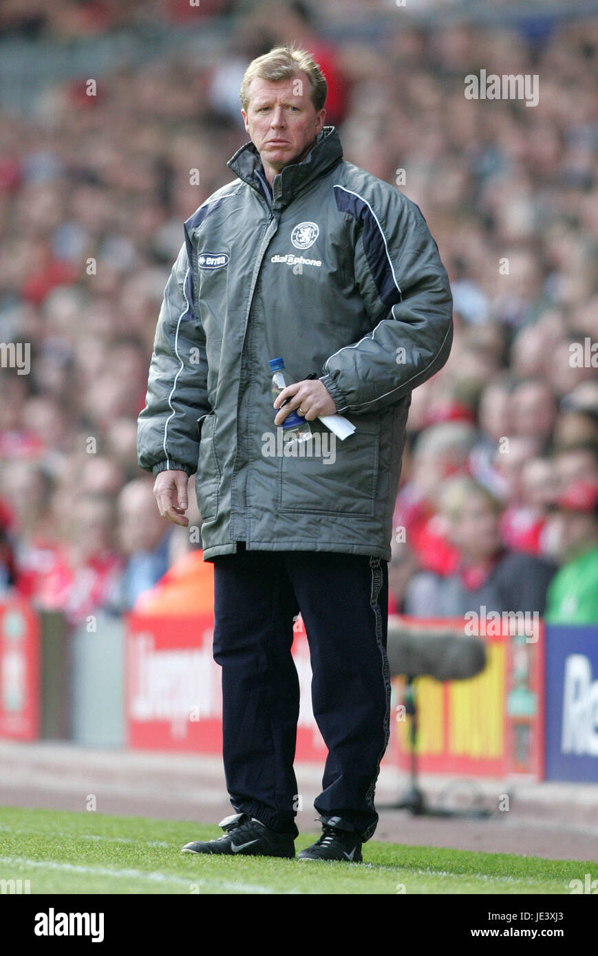 STEVE MCCLAREN MIDDLESBROUGH FC MANAGER ANFIELD LIVERPOOL ENGLAND 02 ...