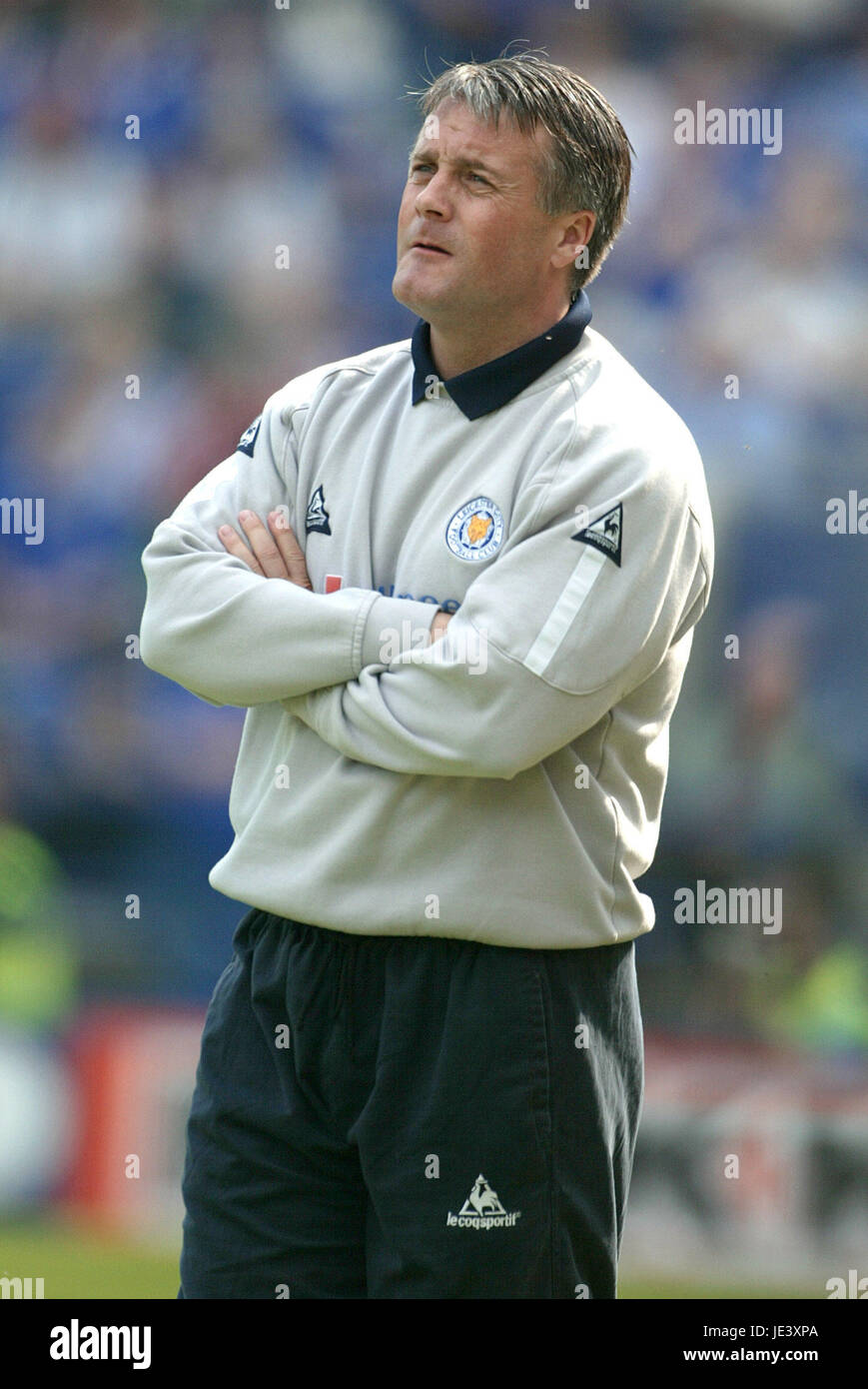 MICKEY ADAMS LEICESTER CITY MANAGER WALKERS STADIUM LEICESTER ENGLAND ...