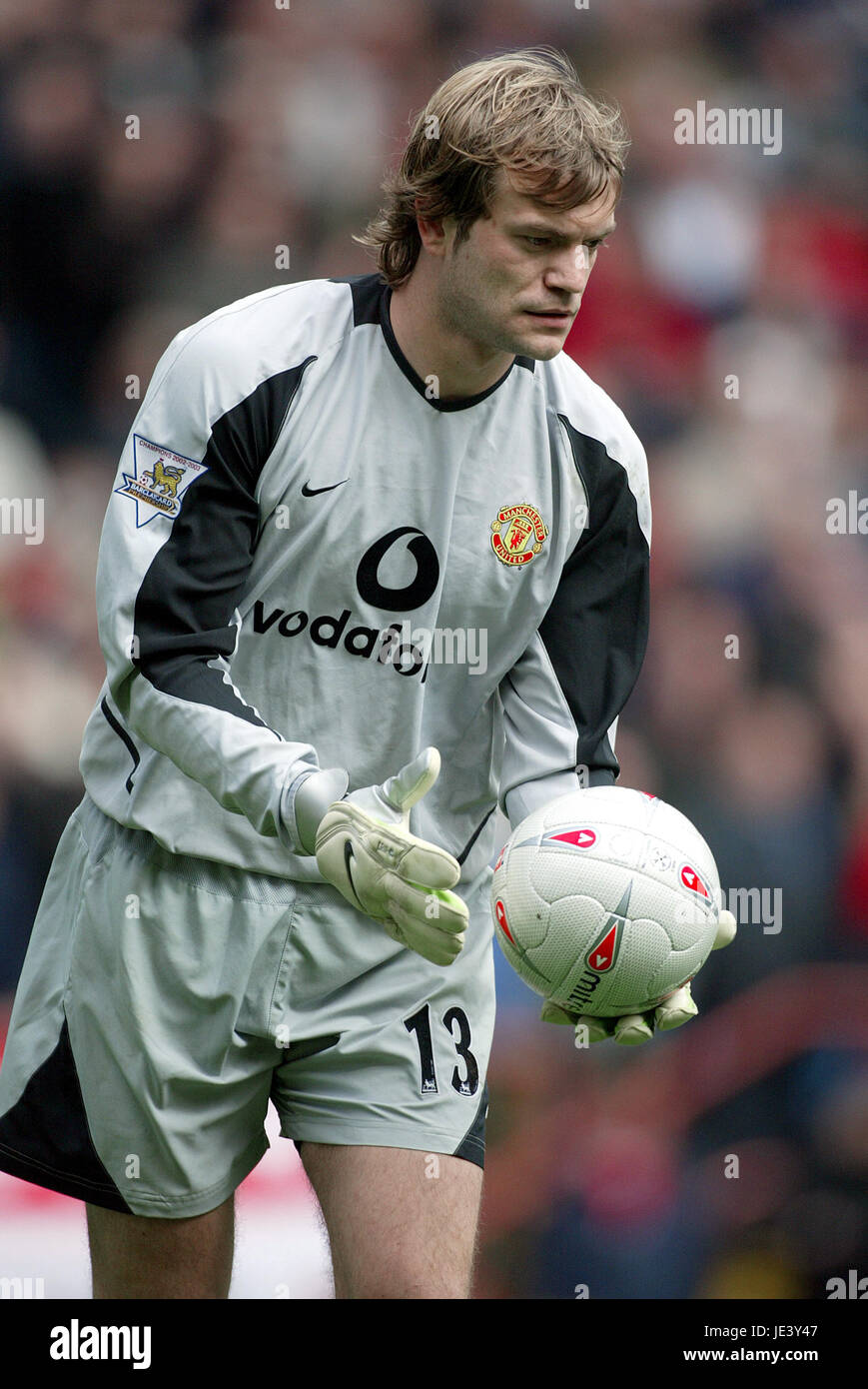 ROY CARROLL MANCHESTER UNITED FC VILLA PARK ASTON BIRMINGHAM ENGLAND 03 ...