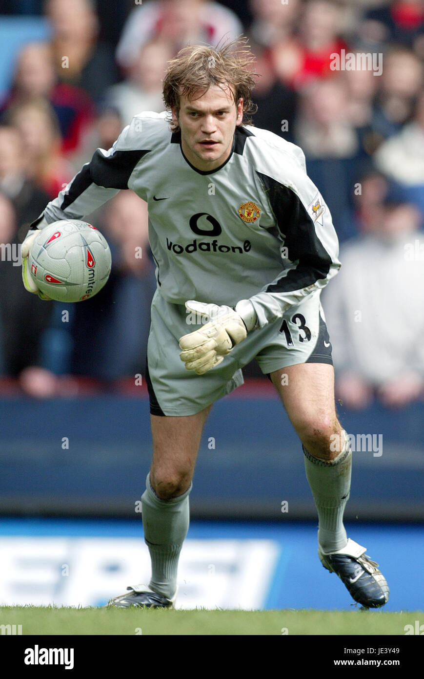 ROY CARROLL MANCHESTER UNITED FC VILLA PARK ASTON BIRMINGHAM ENGLAND 03 ...