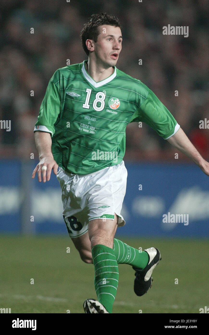 LIAM MILLER REP OF IRELAND & CELTIC FC LANSDOWNE ROAD DUBLIN IRELAND 31 ...