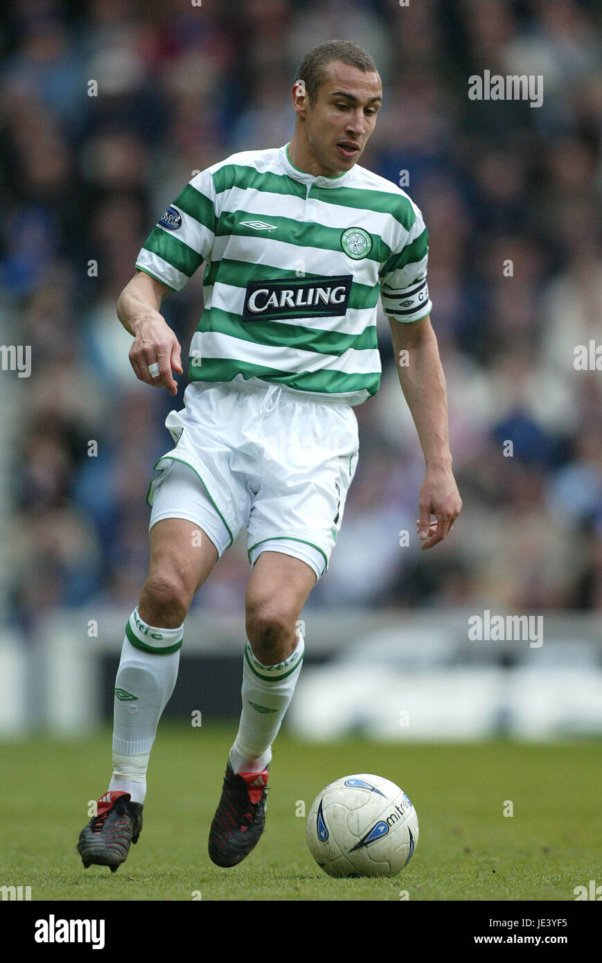 Glasgow celtic larsson hi-res stock photography and images - Alamy