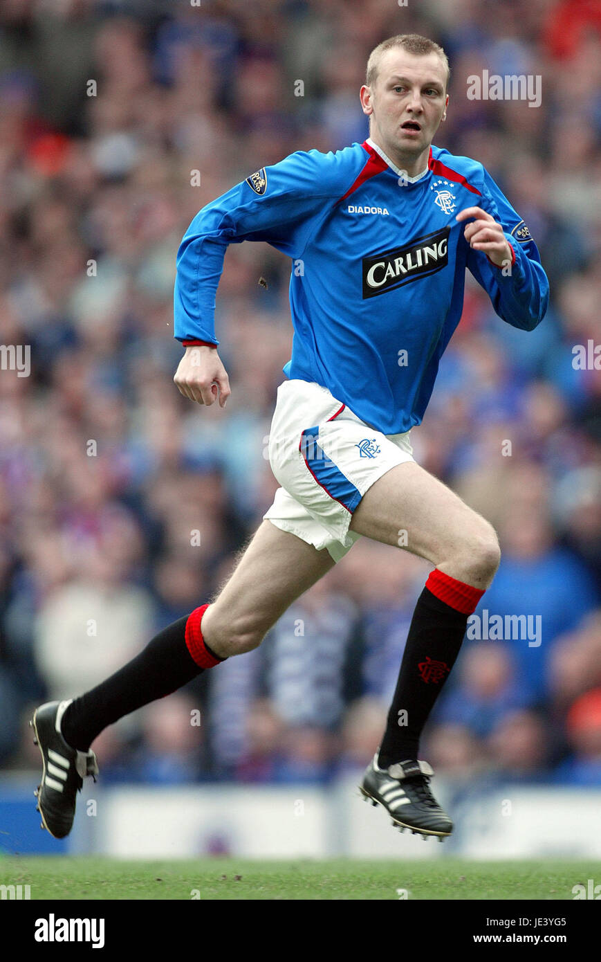 STEPHEN HUGHES GLASGOW RANGERS FC IBROX GLASGOW SCOTLAND 28 March 2004 ...
