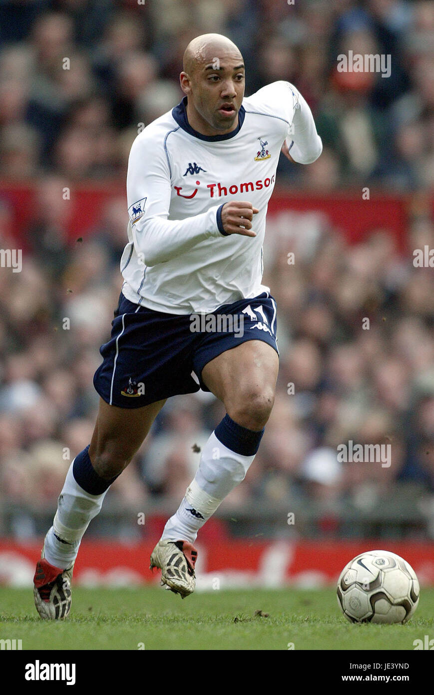 STEPHANE DALMAT TOTTENHAM HOTSPUR FC OLD TRAFFORD MANCHESTER ENGLAND 20 ...