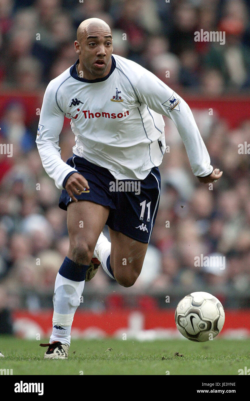 STEPHANE DALMAT TOTTENHAM HOTSPUR FC OLD TRAFFORD MANCHESTER ENGLAND 20 ...