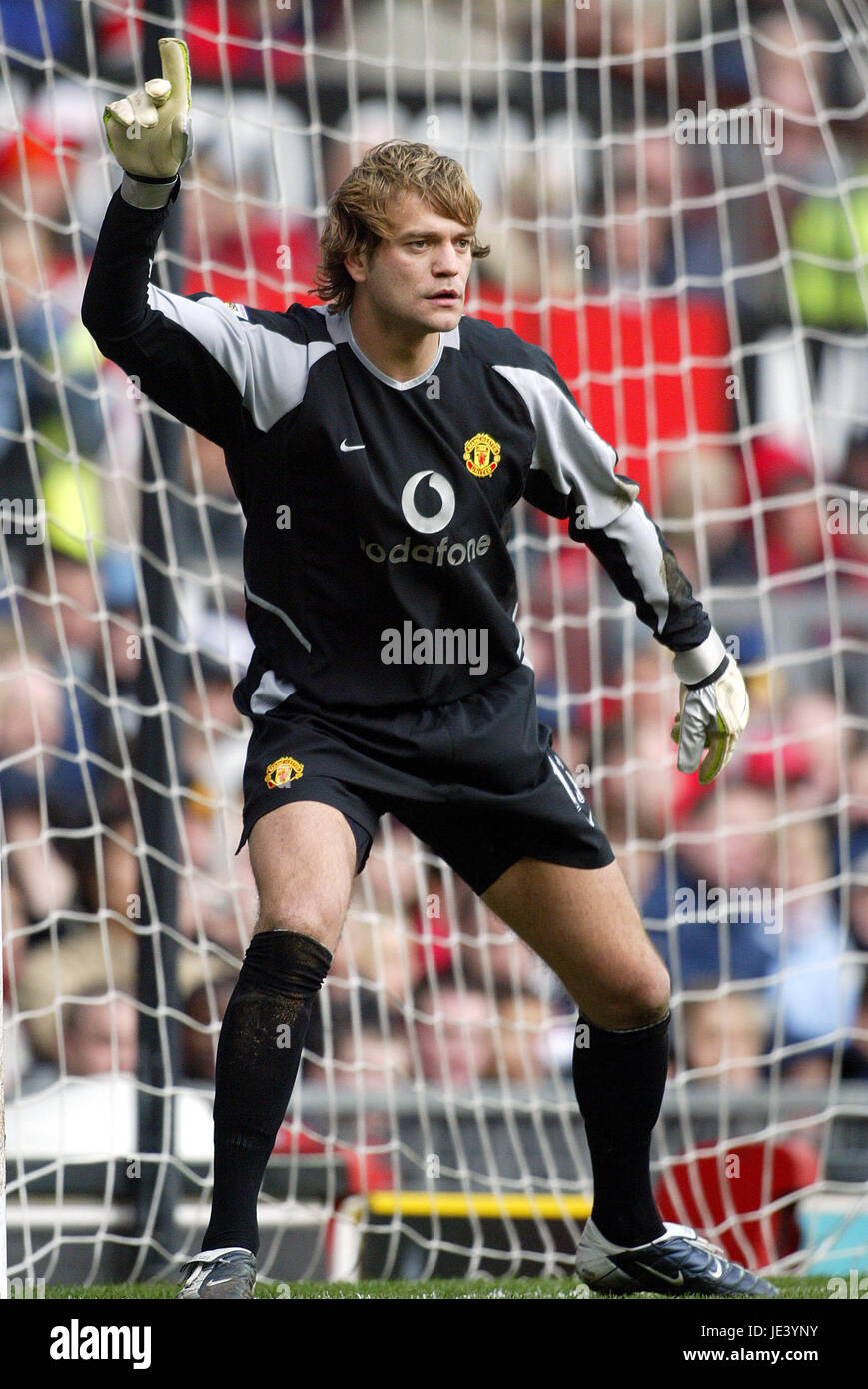 ROY CARROLL MANCHESTER UNITED FC OLD TRAFFORD MANCHESTER ENGLAND 20 ...
