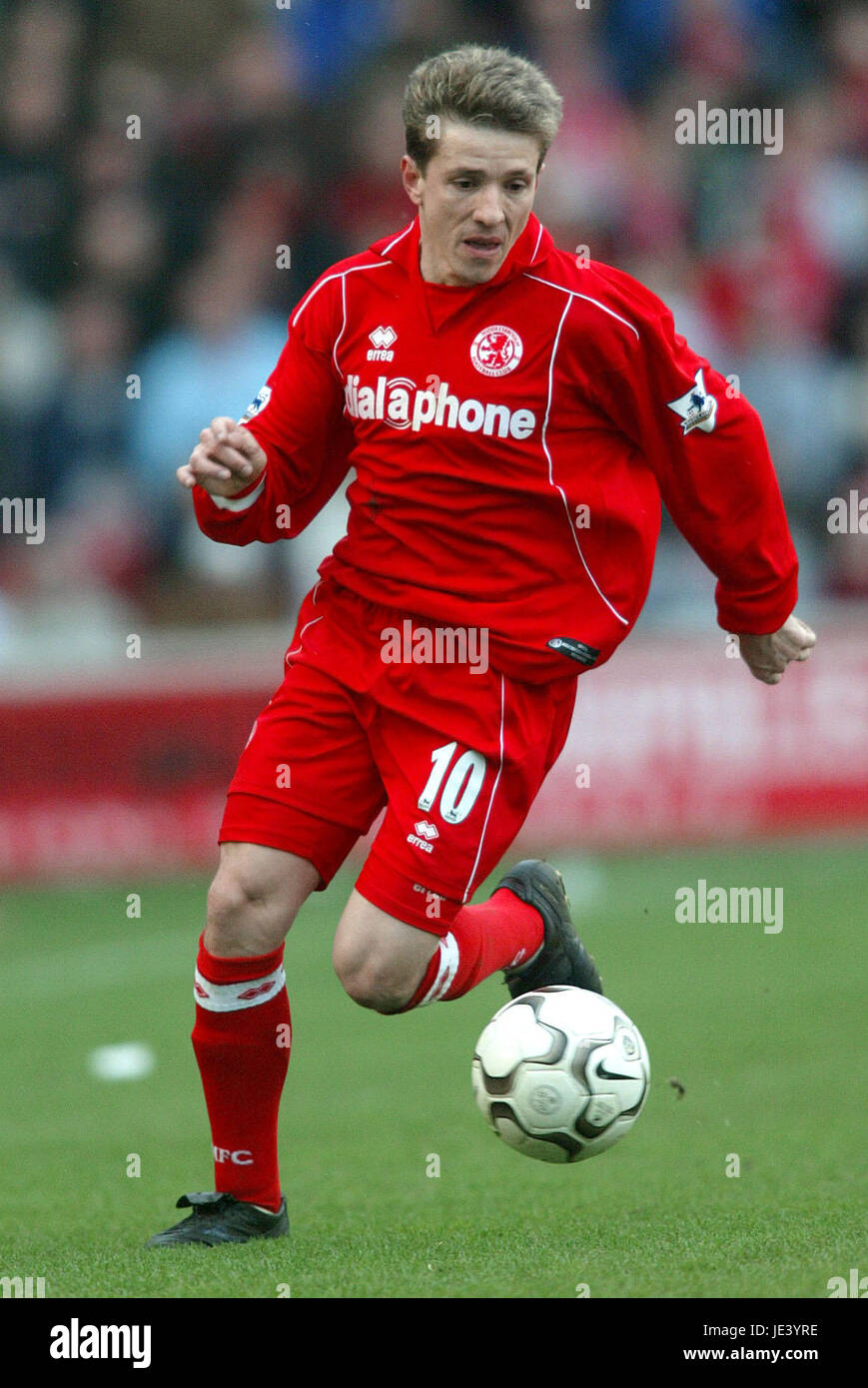 JUNINHO MIDDLESBROUGH FC RIVERSIDE STADIUM MIDDLESBROUGH ENGLAND 20 ...