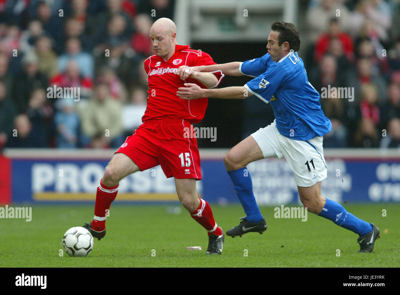 DANNY MILLS & STAN LAZARIDIS MIDDLESBROUGH FC RIVERSIDE STADIUM ...