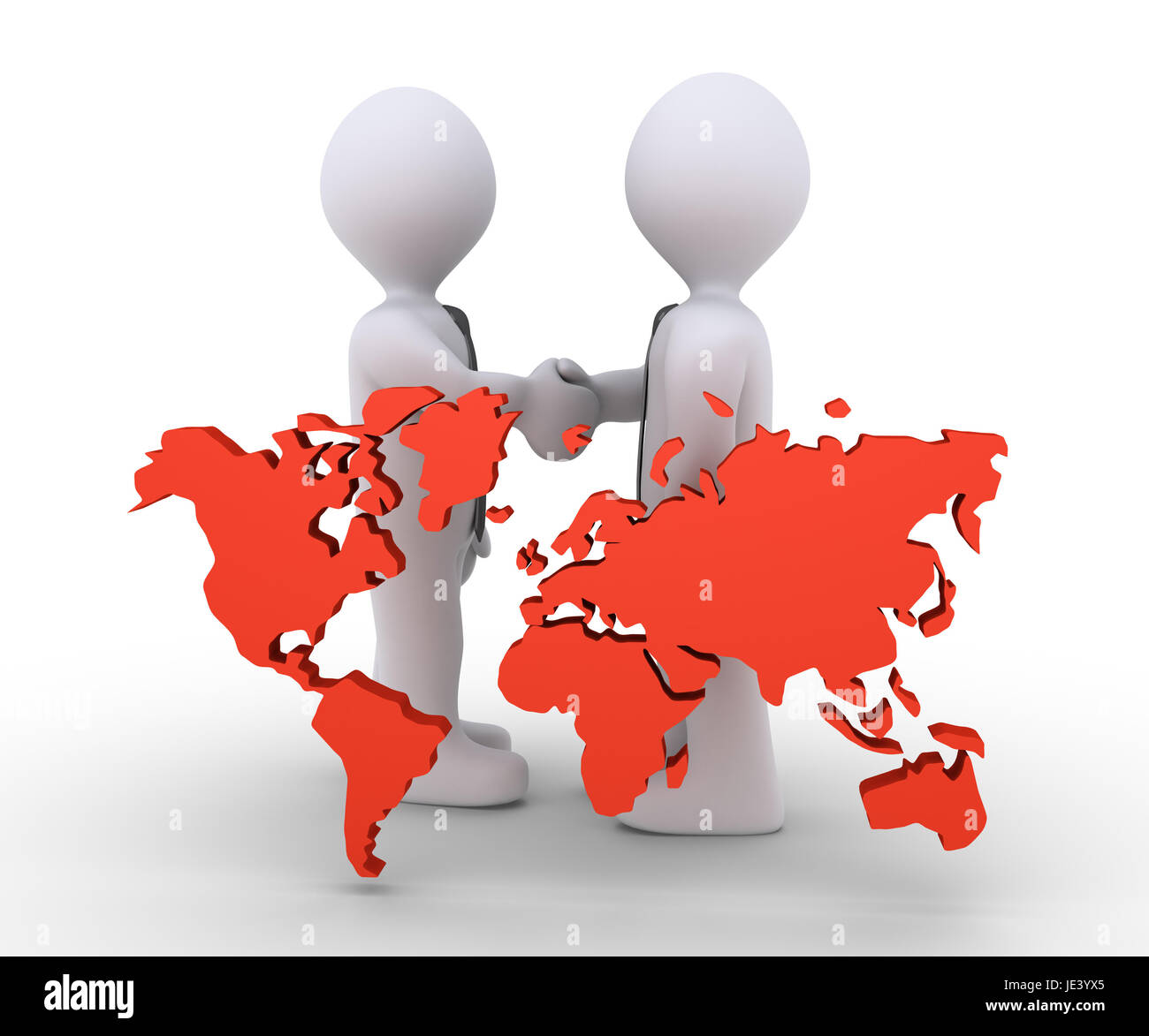 Shake Hands World Map High Resolution Stock Photography and Images - Alamy
