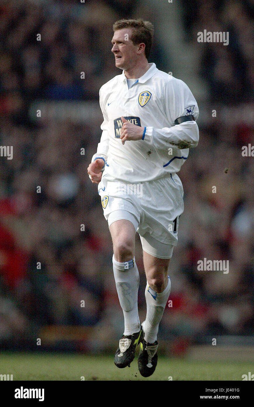 STEVEN CALDWELL LEEDS UNITED FC OLD TRAFFORD MANCHESTER ENGLAND 21 ...