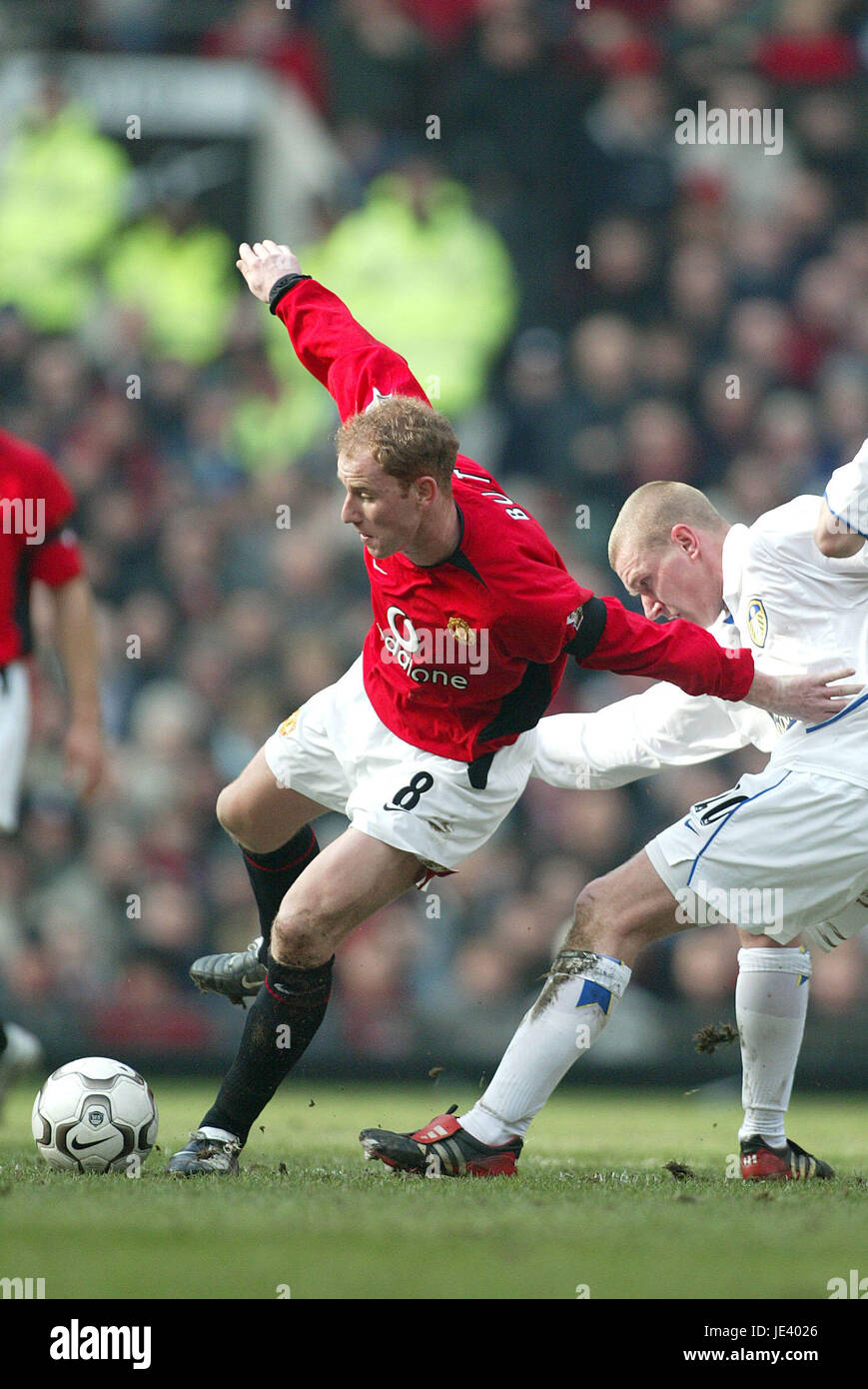 NICKY BUTT & SETH JOHNSON MANCHESTER UTD V LEEDS UTD OLD TRAFFORD ...