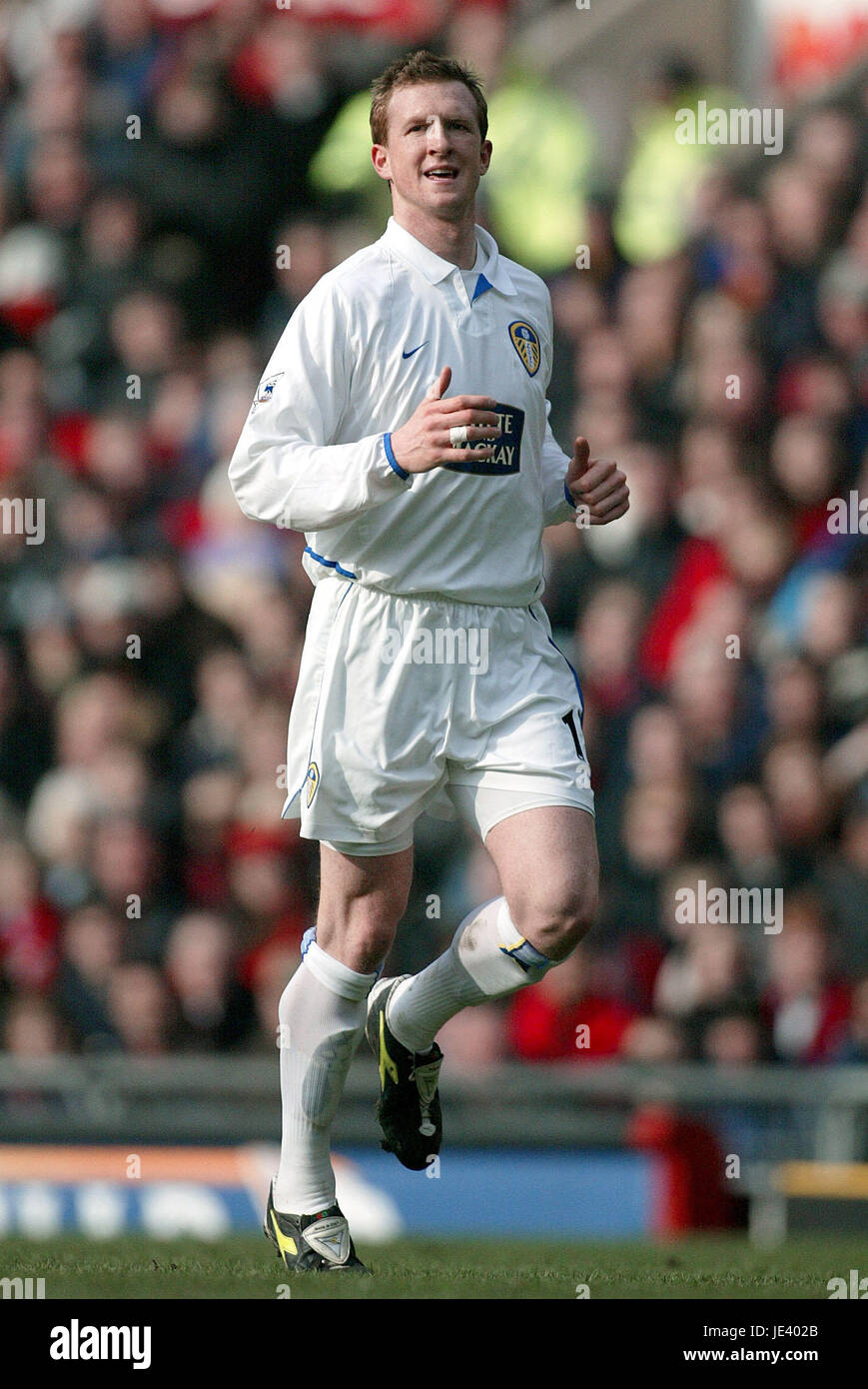 STEVEN CALDWELL LEEDS UNITED FC OLD TRAFFORD MANCHESTER ENGLAND 21 ...