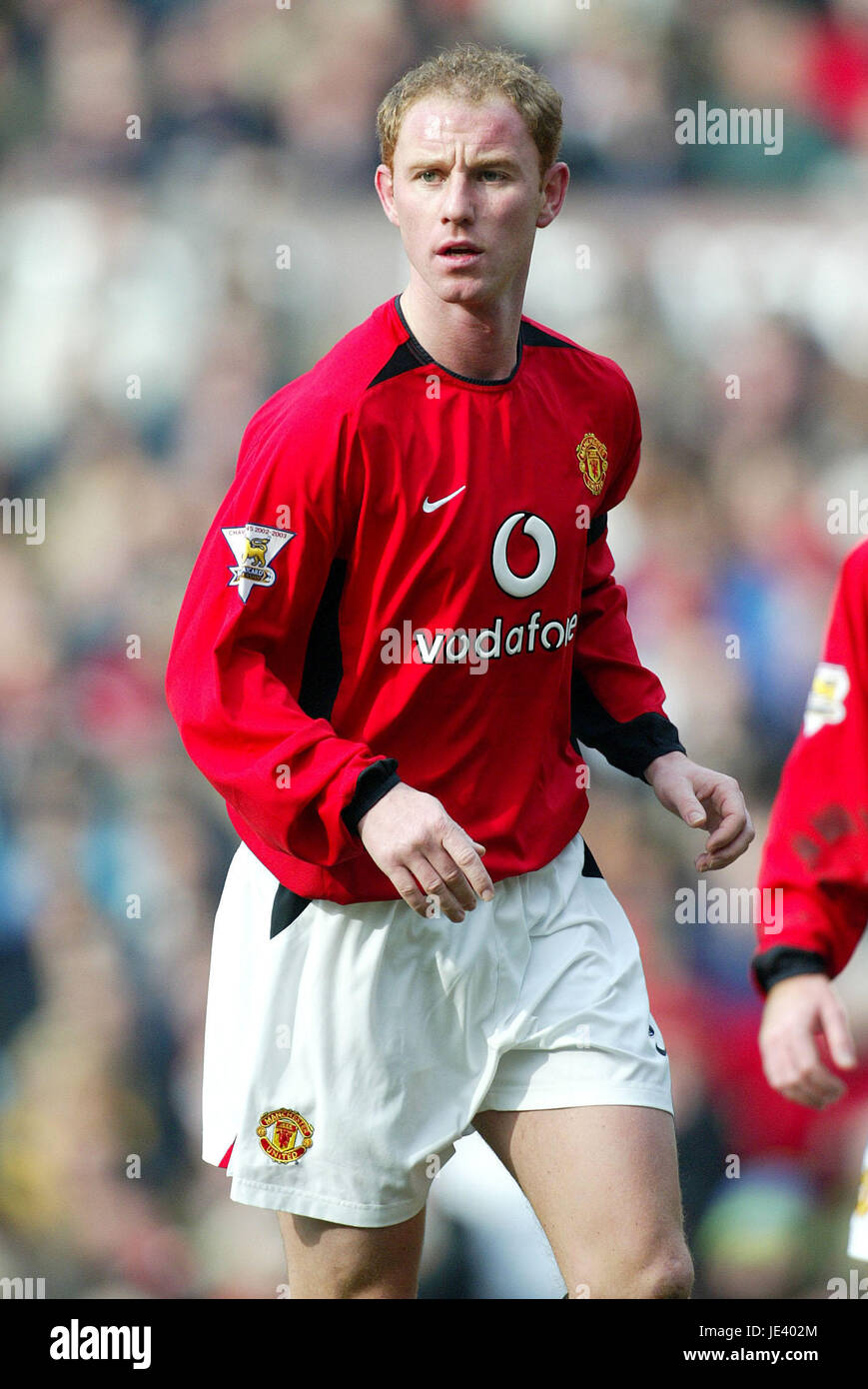 NICKY BUTT MANCHESTER UNITED FC OLD TRAFFORD MANCHESTER ENGLAND 21 ...