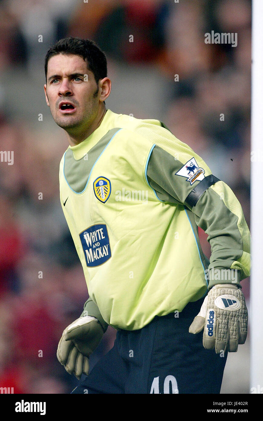 SCOTT CARSON LEEDS UNITED FC OLD TRAFFORD MANCHESTER ENGLAND 21 ...
