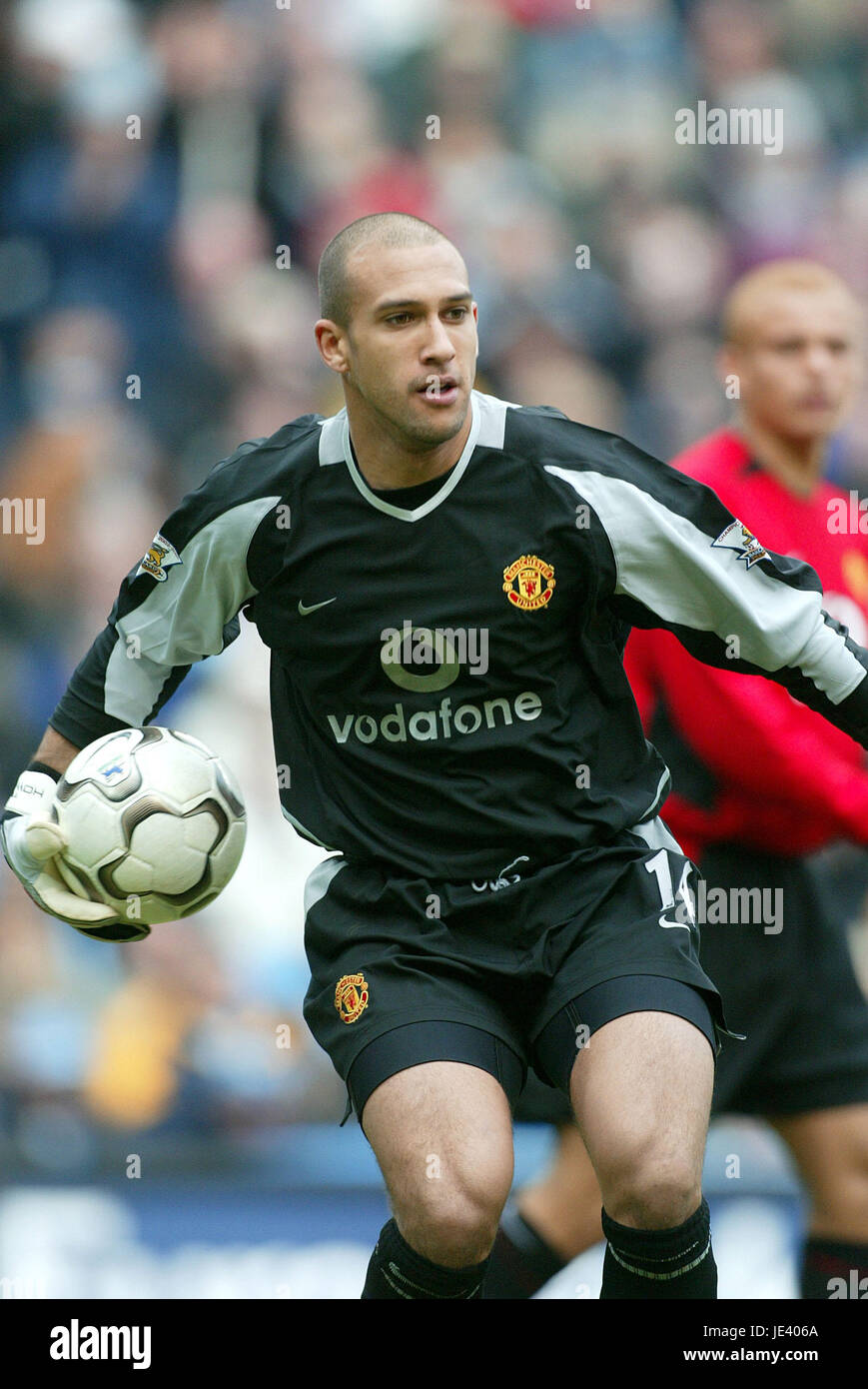 TIM HOWARD MANCHESTER UNITED FC SPORTS CITY MANCHESTER ENGLAND 14 March ...