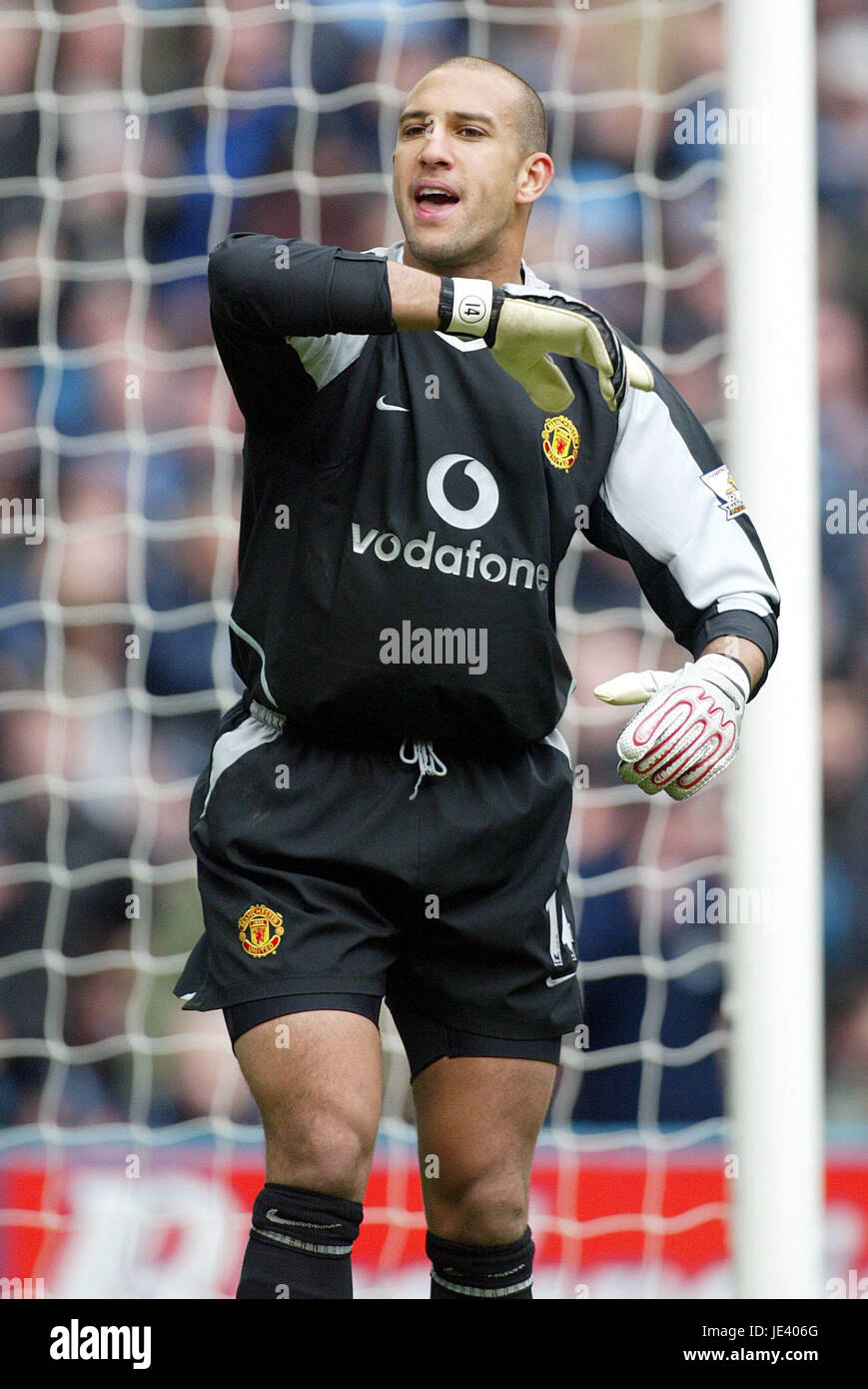 TIM HOWARD MANCHESTER UNITED FC SPORTS CITY MANCHESTER ENGLAND 14 March ...