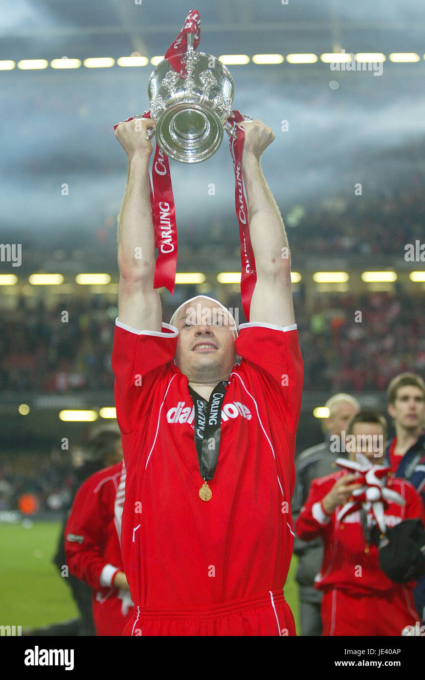 DANNY MILLS MIDDLESBROUGH FC MILLENNIUM STADIUM CARDIFF WALES 29 ...