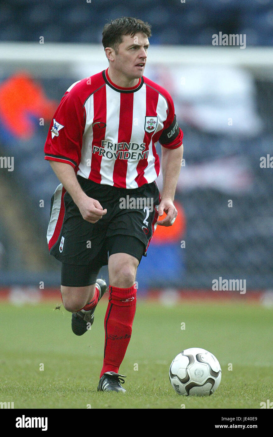 JASON DODD SOUTHAMPTON FC EWOOD PARK BLACKBURN ENGLAND 28 February 2004 ...