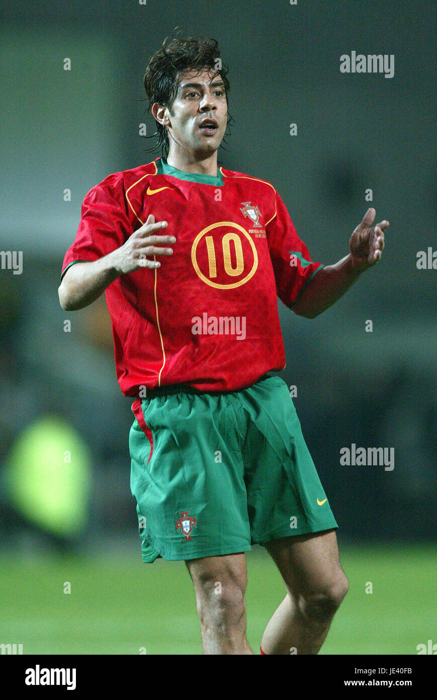 RUI COSTA PORTUGAL & AC MILAN ESTADIO ALGARVE FARO PORTUGAL 18 February ...