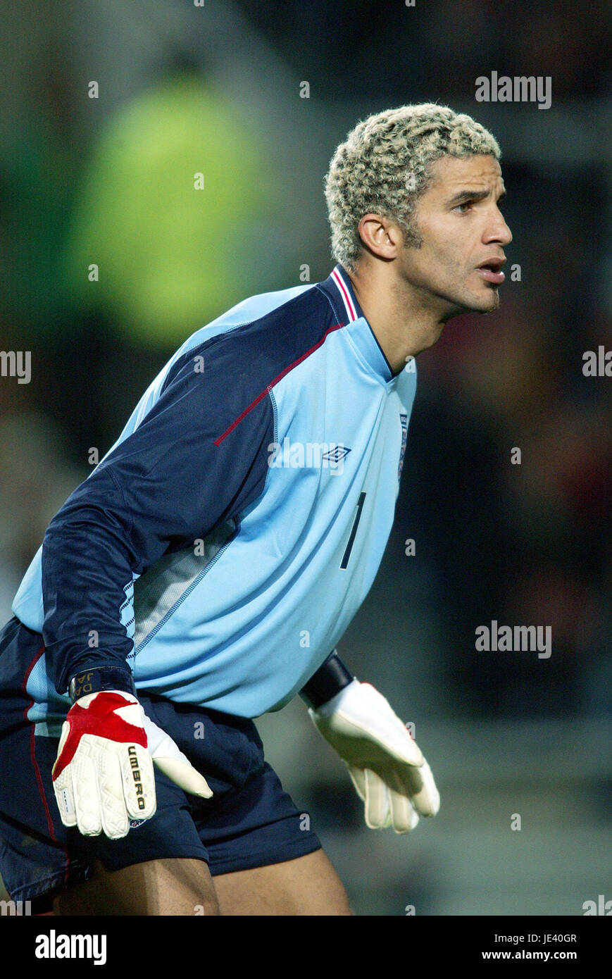 DAVID JAMES ENGLAND & MANCHESTER CITY FC ESTADIO ALGARVE FARO PORTUGAL ...