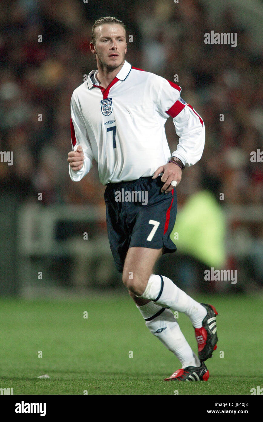 DAVID BECKHAM ENGLAND & REAL MADRID CF ESTADIO ALGARVE FARO PORTUGAL 18 ...