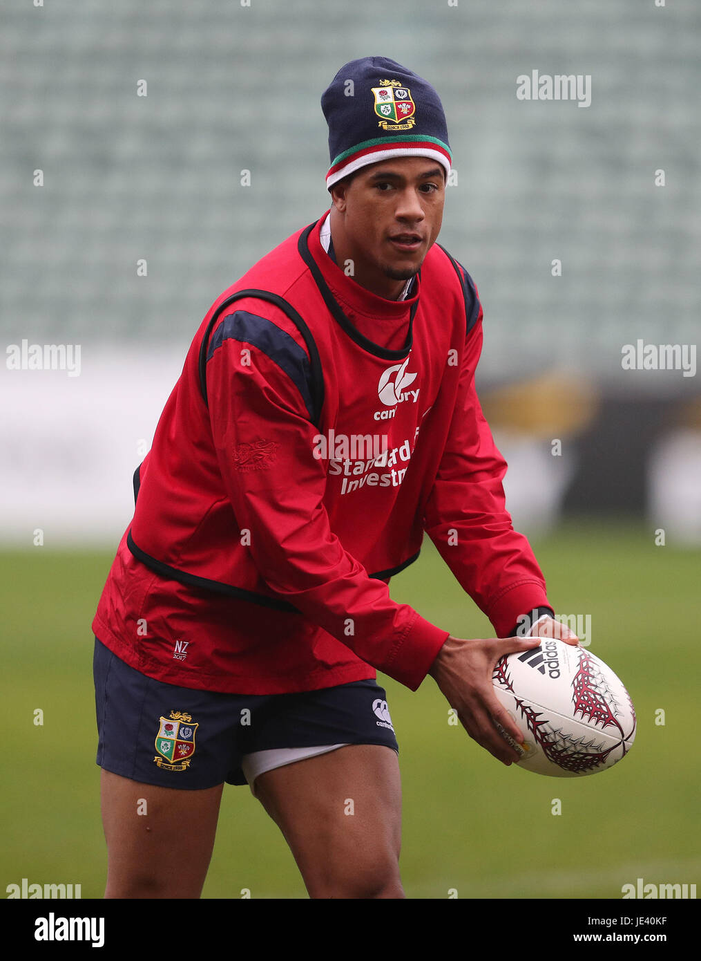 during the training session at the QBE Stadium, Auckland Stock Photo ...
