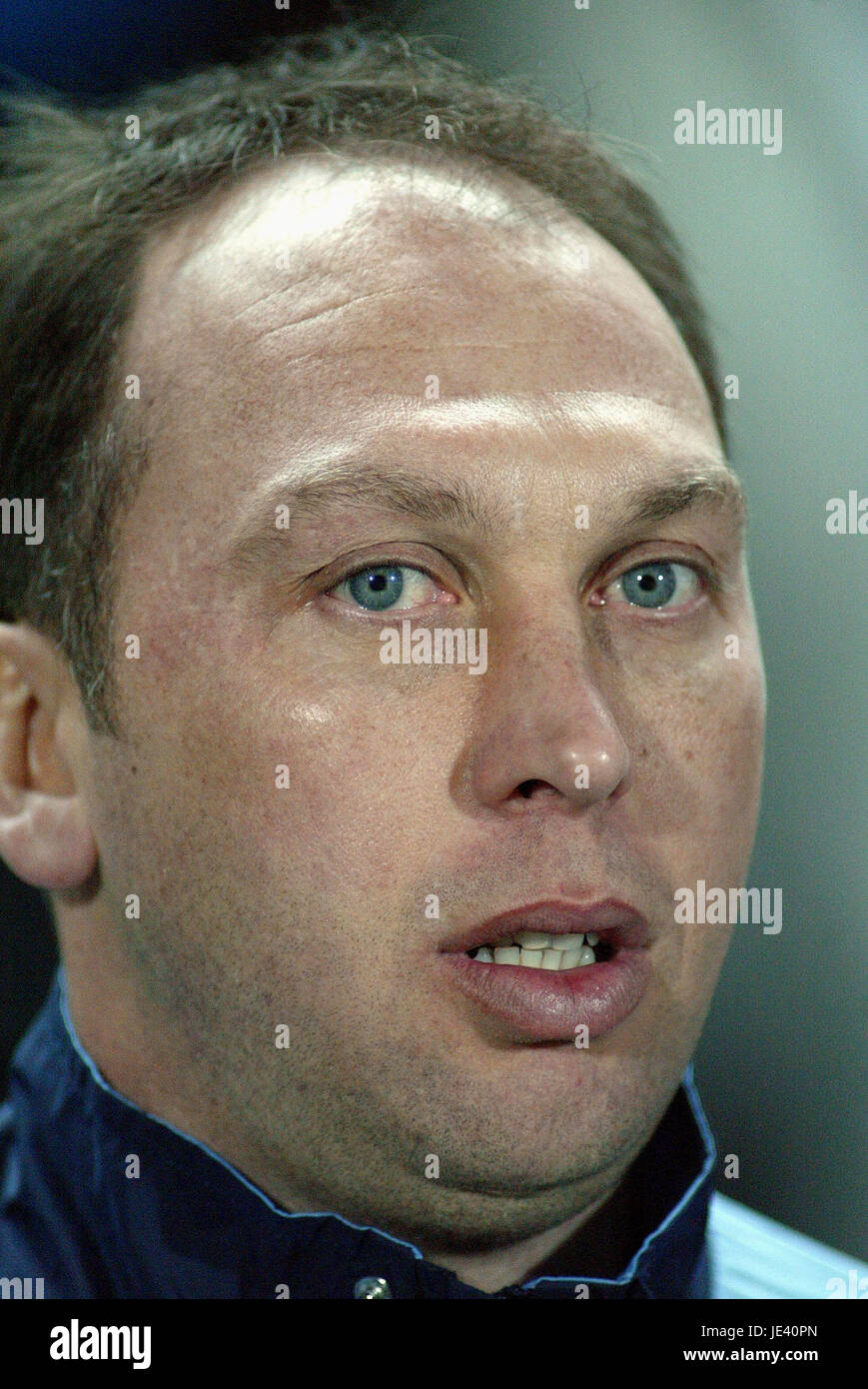 DAVID PLATT ENGLAND U21 COACH KC STADIUM HULL ENGLAND 17 February 2004 ...