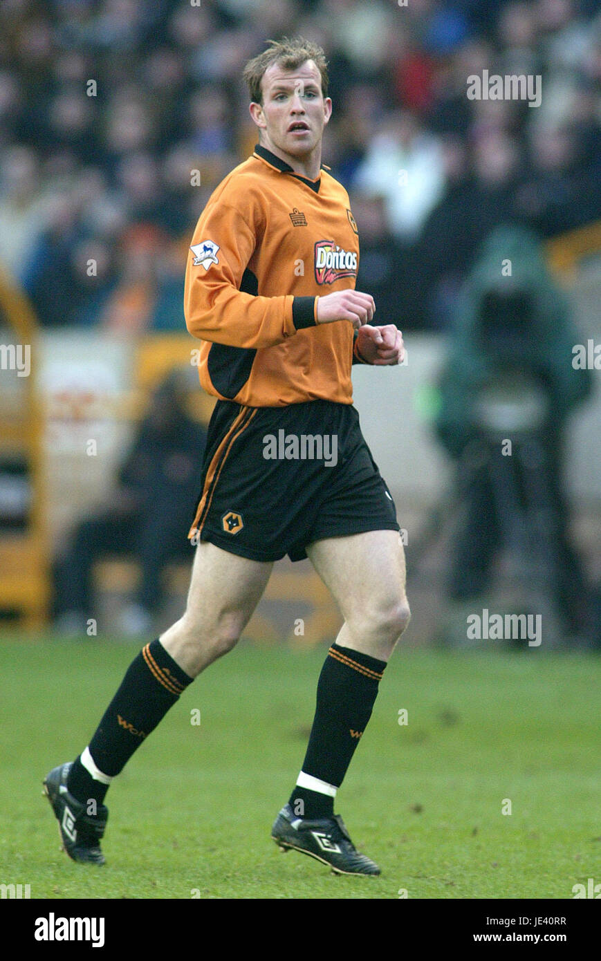 MARK CLYDE WOLVERHAMPTON WANDERERS FC MOLINEUX WOLVERHAMPTON ENGLAND 21 ...