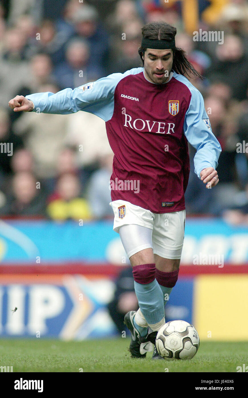 JUAN PABLO ANGEL ASTON VILLA FC VILLA PARK BIRMINGHAM ENGLAND 22 ...