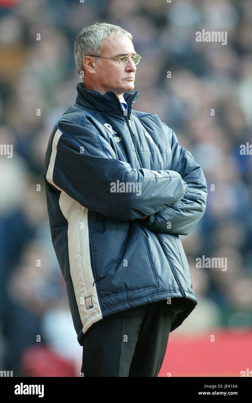 CLAUDIO RANIERI CHELSEA FC MANAGER HIGHBURY LONDON ENGLAND 15 February ...