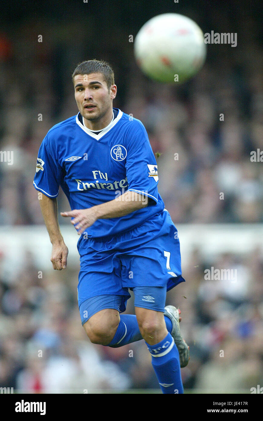 ADRIAN MUTU CHELSEA FC HIGHBURY LONDON ENGLAND 15 February 2004 Stock ...