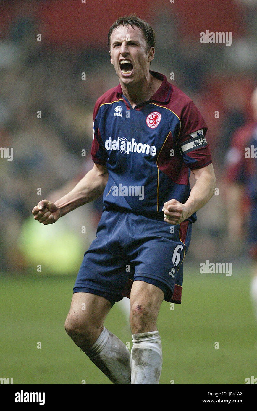 GARETH SOUTHGATE MIDDLESBROUGH FC OLD TRAFFORD MANCHESTER ENGLAND 11 ...