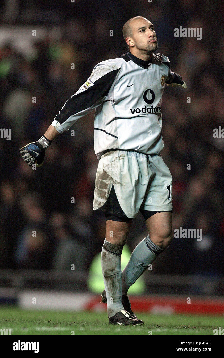 TIM HOWARD MANCHESTER UNITED FC OLD TRAFFORD MANCHESTER ENGLAND 11 ...